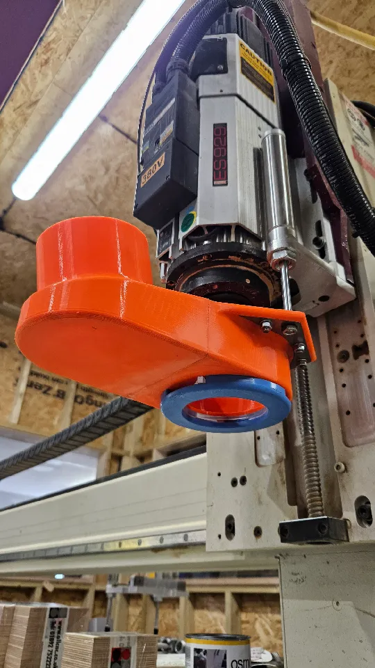 AXYZ CNC Router Extraction Foot by ALL CNC | Download free STL model ...