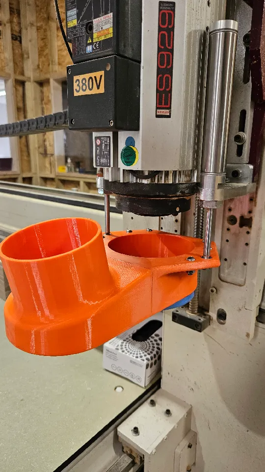 AXYZ CNC Router Extraction Foot by ALL CNC | Download free STL model ...