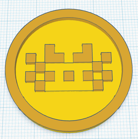 Axolotl Coin (Minecraft Inspired) by ratatosk | Download free STL model ...