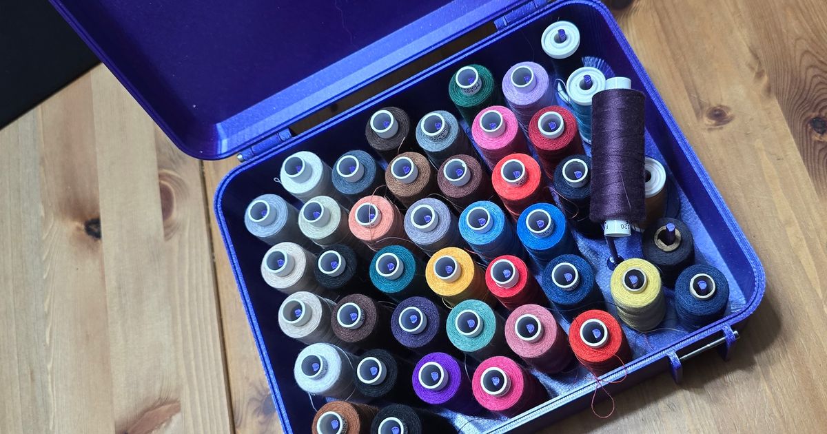 Box for threads by mfu | Download free STL model | Printables.com