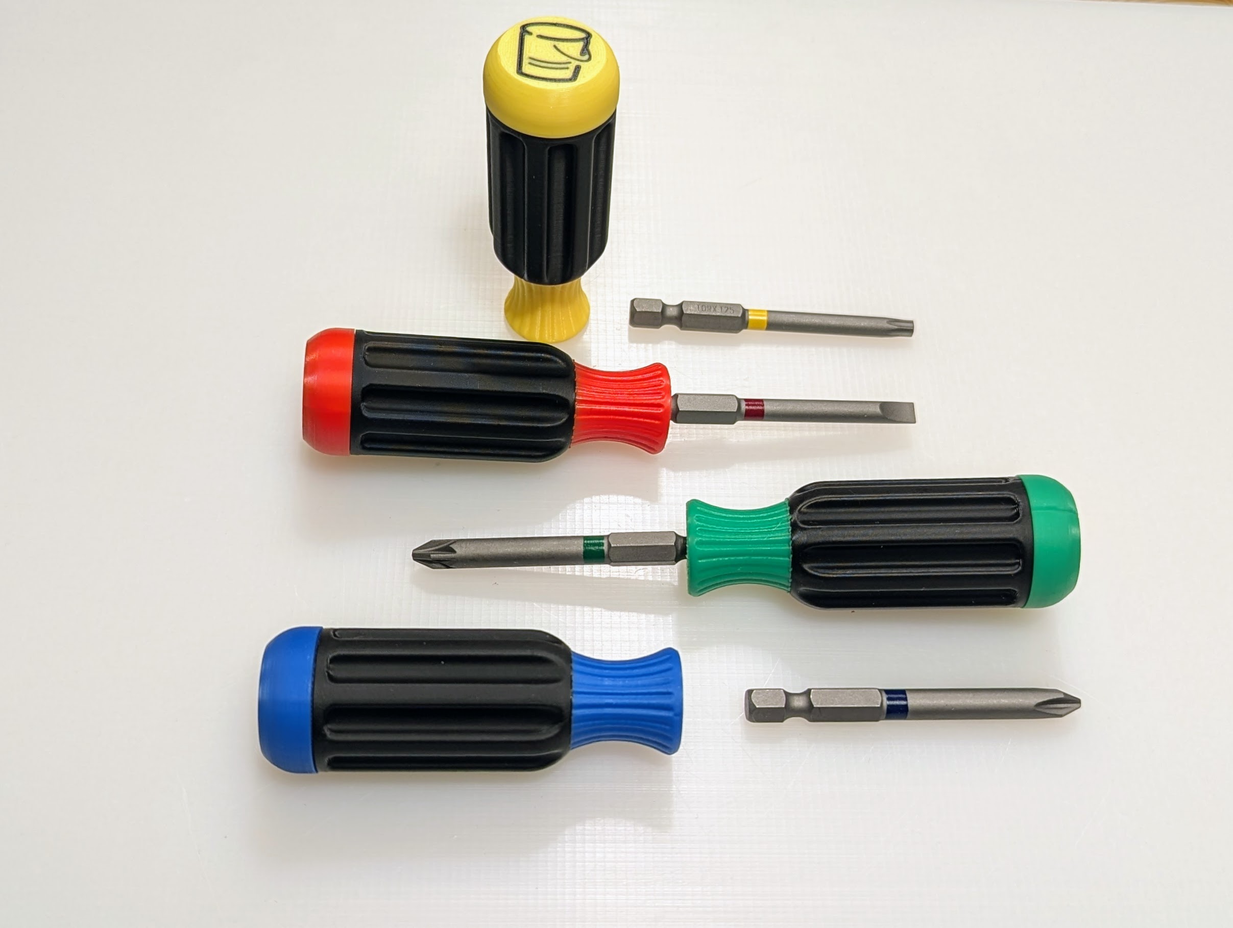 Magnetic Bit Driver Handle by blecheimer | Download free STL model ...