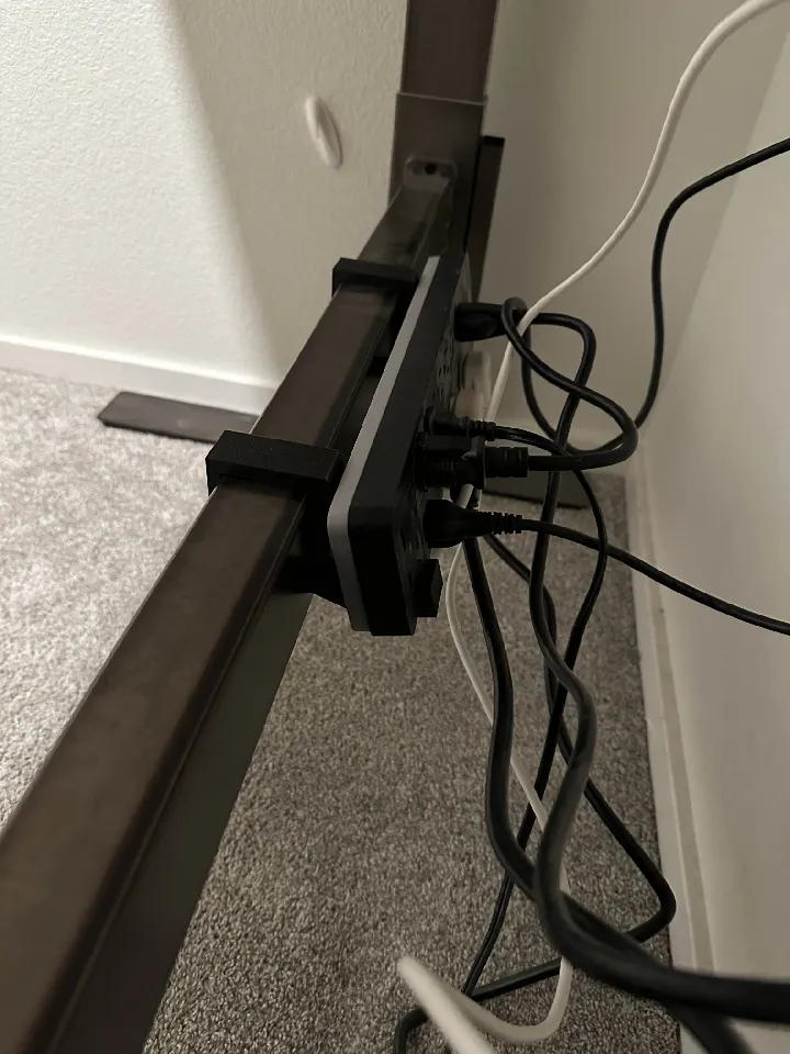 Uplift Desk Commercial Crossbar Power Strip Mount by Lautzy | Download ...