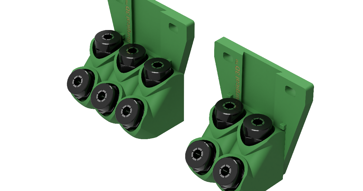 ER-11 collet holder PROTOTYPE by Liturgical 3D | Download free STL ...