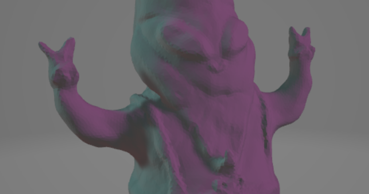 Alien Lawn Gnome by Oaklandishh | Download free STL model | Printables.com