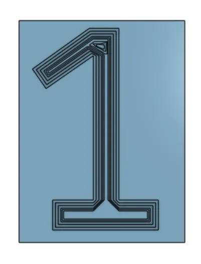 Number One Illusion by The3dPrintGuy | Download free STL model ...