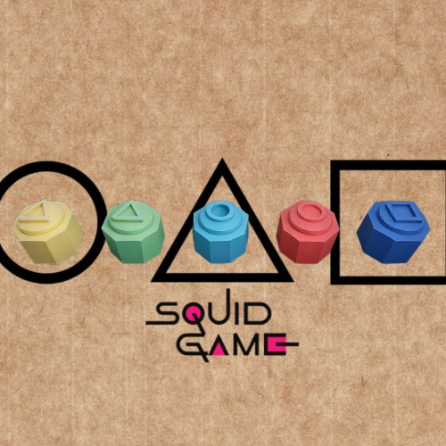 Squid Game Gonggi / Korean Jacks (inspired by Squid Game) by Lyam 3D ...