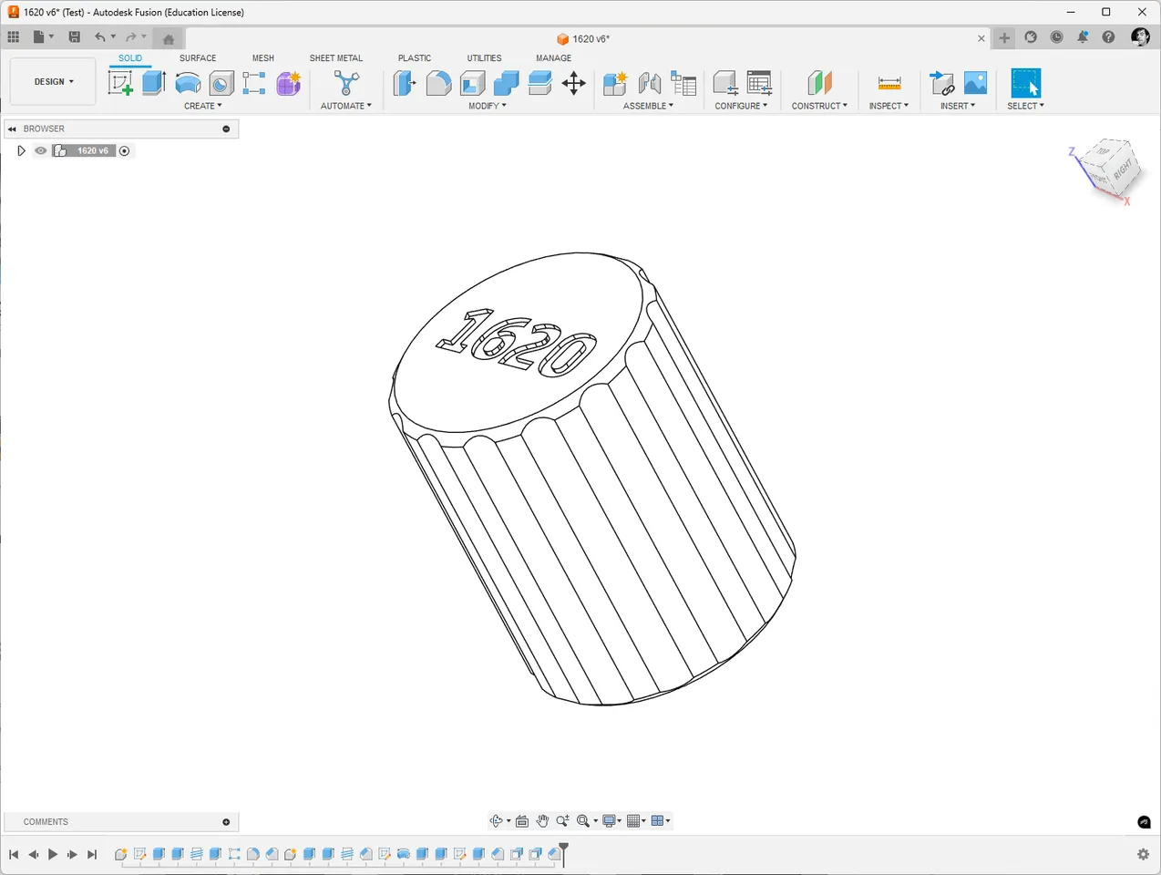 Yet another CR1620 container by georgmierau | Download free STL model ...