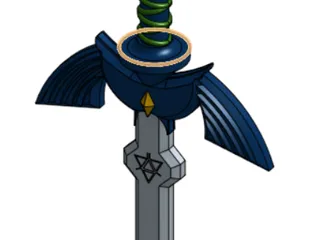 Master Sword Desk model by T13 | Download free STL model | Printables.com