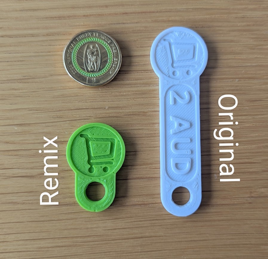 Aussie Aldi Trolley Coin par Tricky Nic | Téléchargez gratuitement un ...