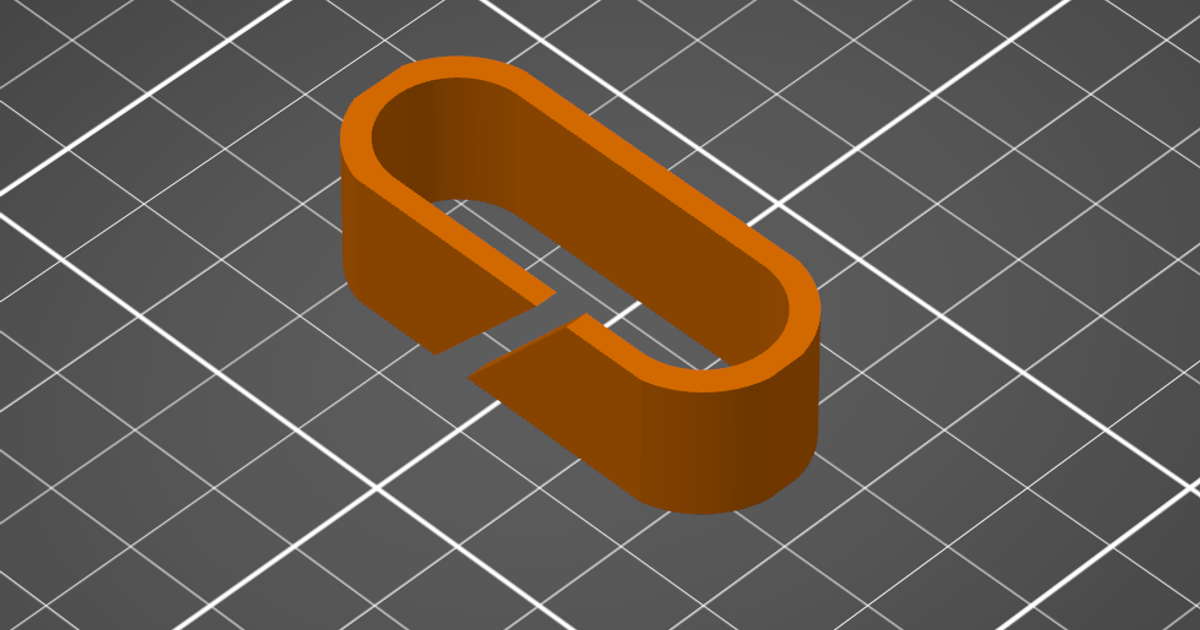 Cable clip (computer cable managment) by brons222 | Download free STL ...