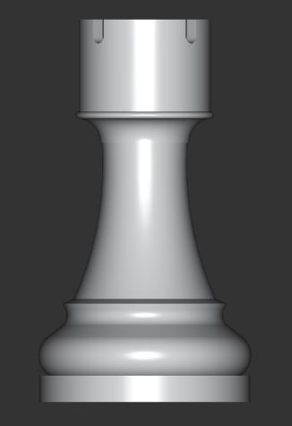 Classic Chess Rook by Patricio | Download free STL model | Printables.com