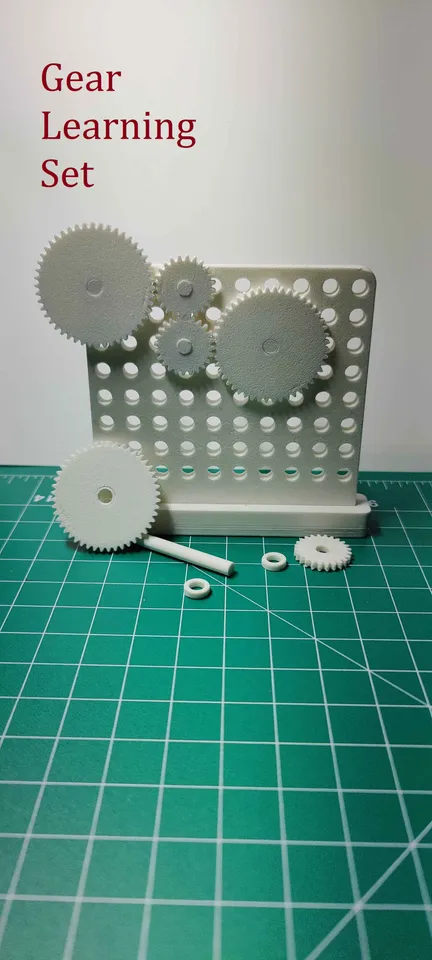 Gear Learning Set by Plum | Download free STL model | Printables.com