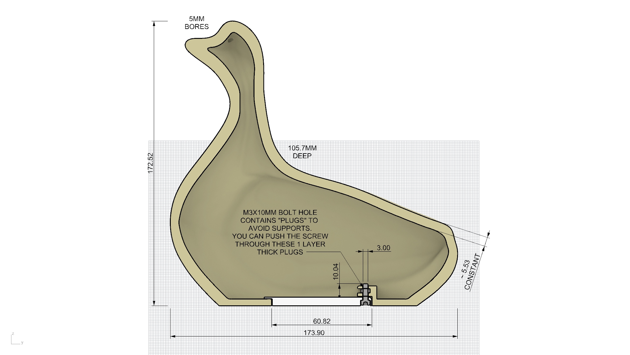 Gooser by Ubermeisters | Download free STL model | Printables.com