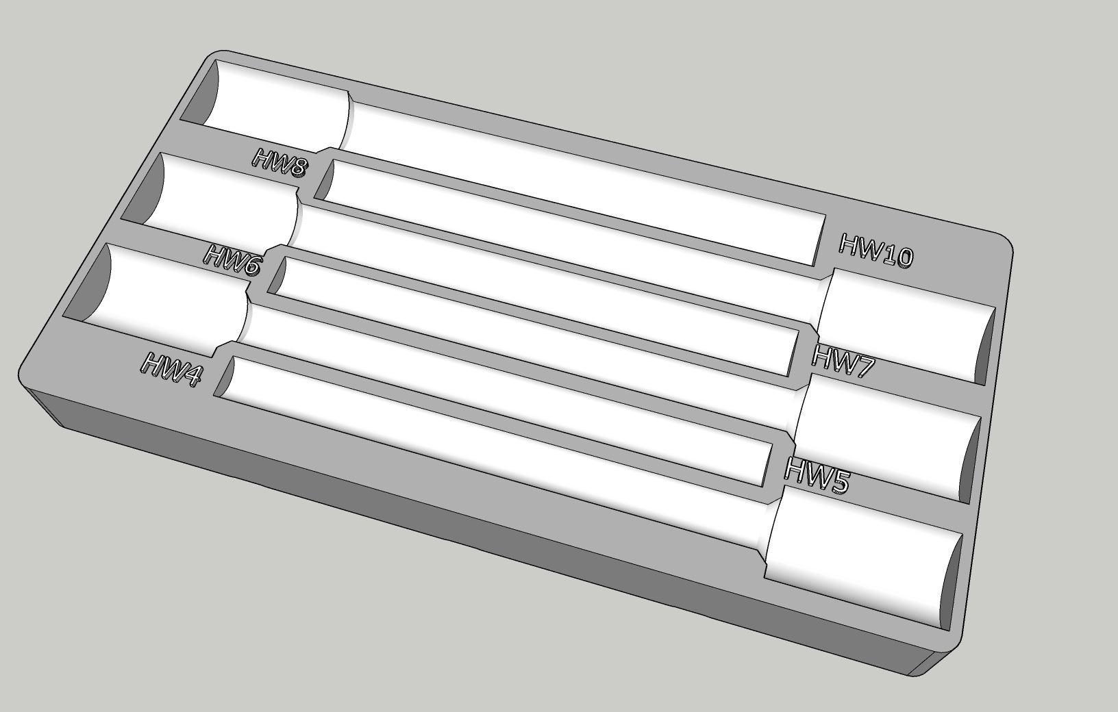 gridfinity bin socket allen key holder por Richard Schalander ...