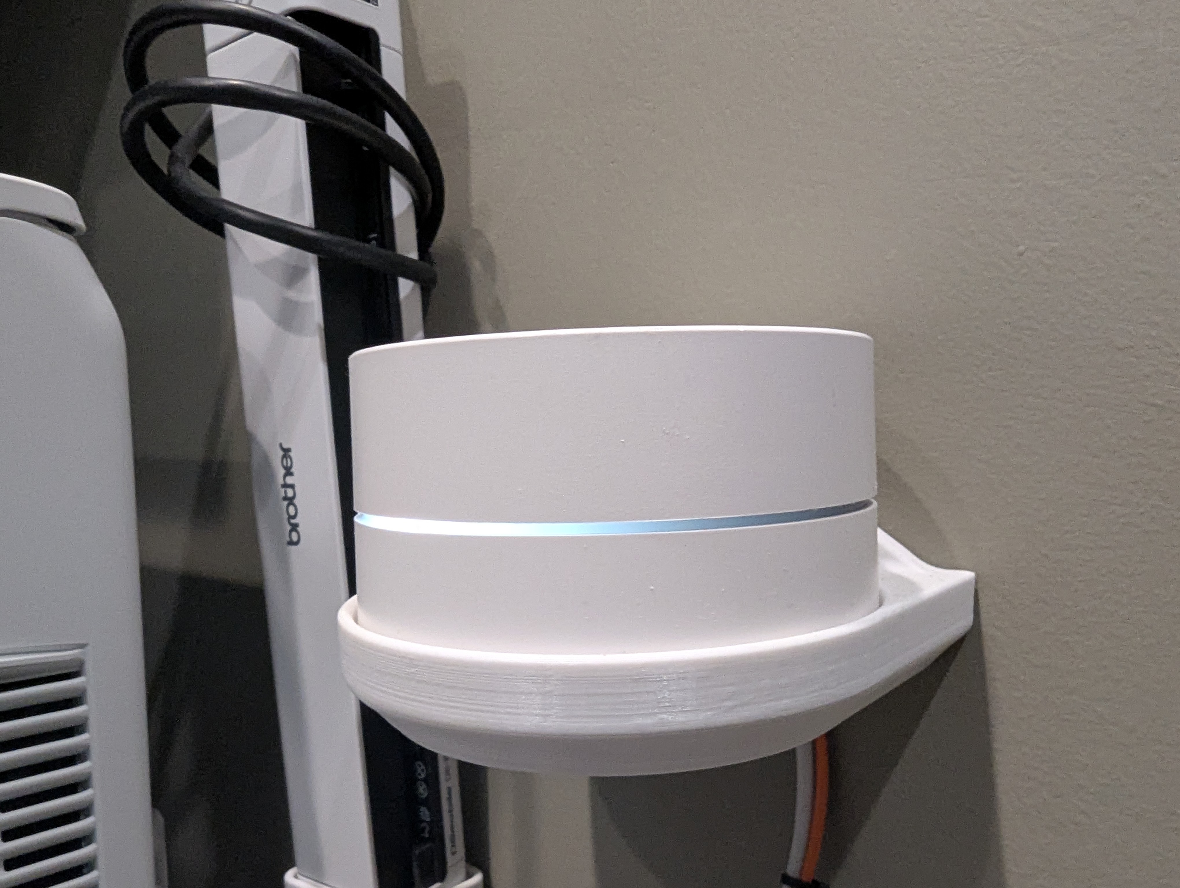 Google Wifi Wall Mount/Shelf by Ryan Smith | Download free STL model ...