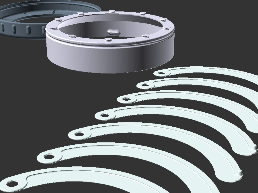 Iris Lid par Jack | Téléchargez gratuitement un modèle STL | Printables.com