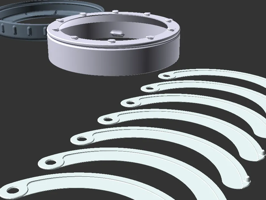 Iris Lid by Jack | Download free STL model | Printables.com