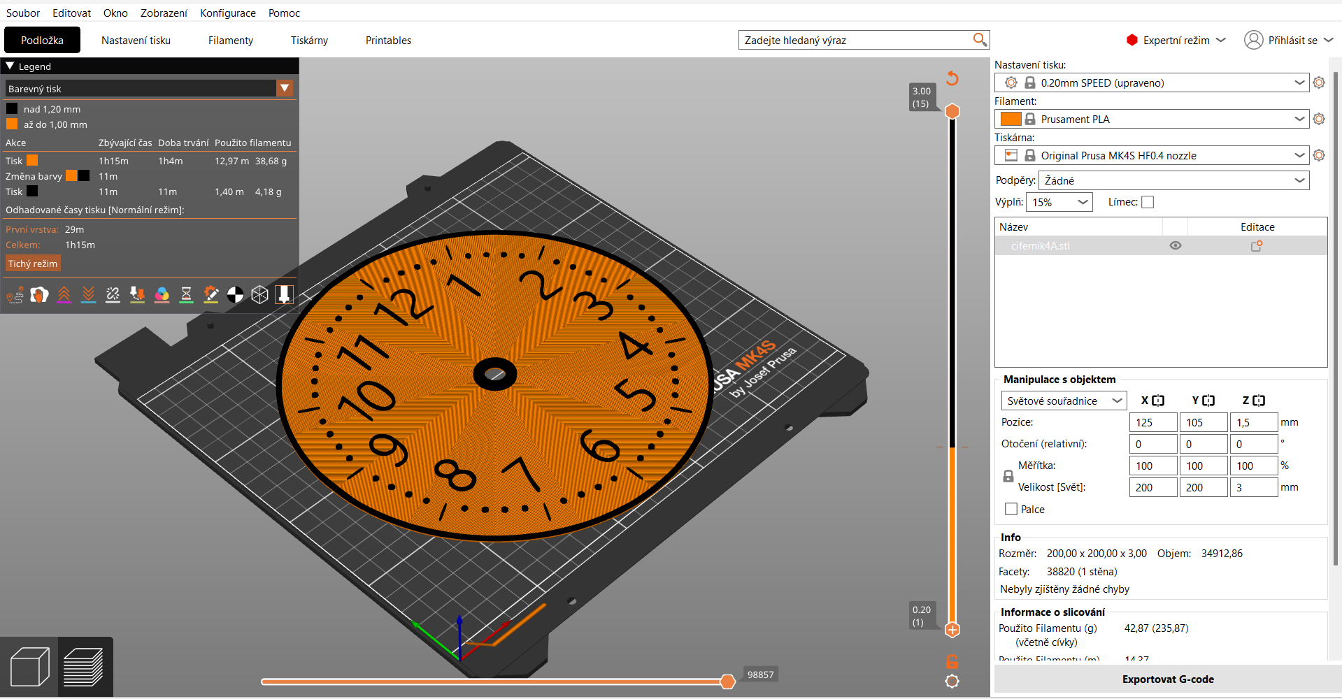 Very simple clock faces (clock dials) without g-codes od autora Nina ...