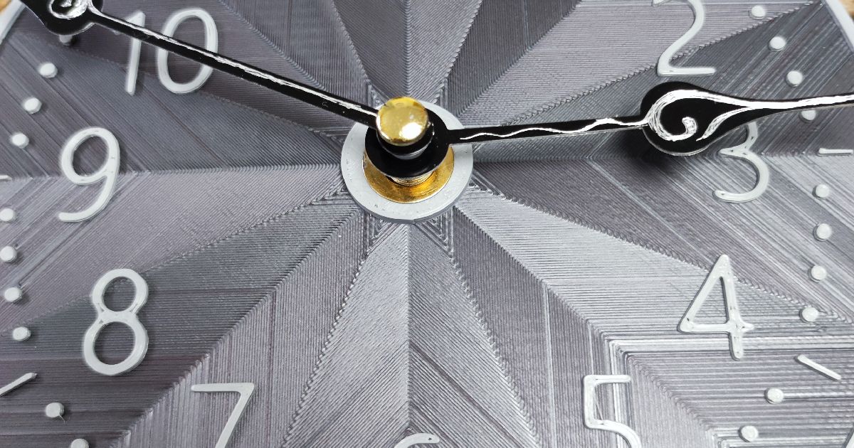 Very simple clock faces (clock dials) without g-codes par Nina Máčová ...