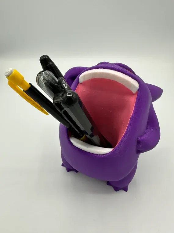 Gengar Pen Holder by HT Hammer | Download free STL model | Printables.com
