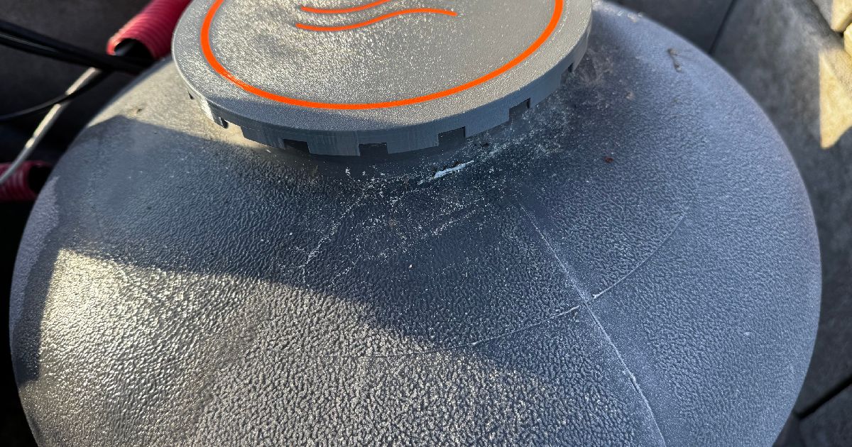 Cover for pool sand filter by cuchty | Download free STL model ...