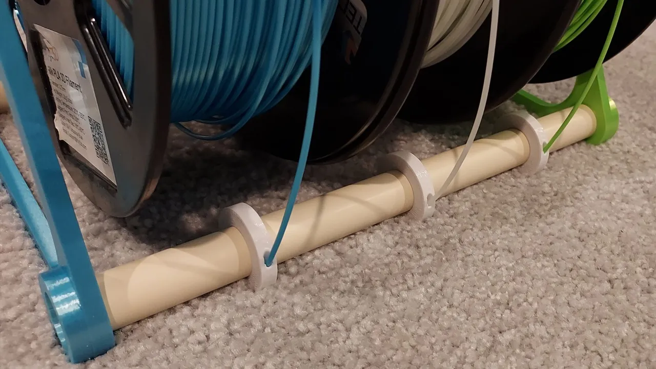 Simple Spool Rack by Robulus | Download free STL model | Printables.com