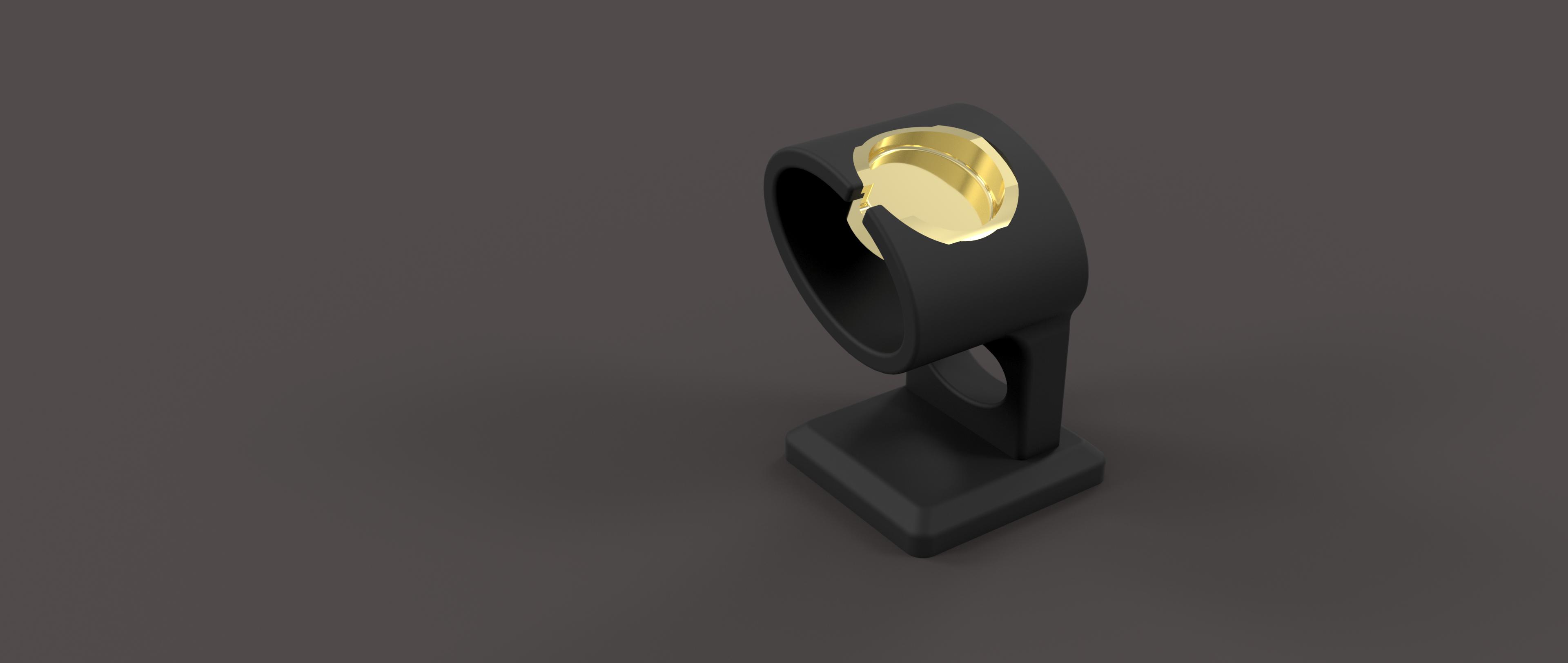 apple watch holder singel by natto | Download free STL model ...