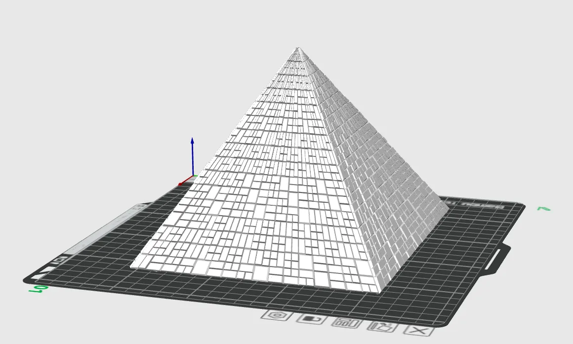 Pyramide im Tech-Style (Startrek, BORG etc) by Stephan (CapAlpha ...