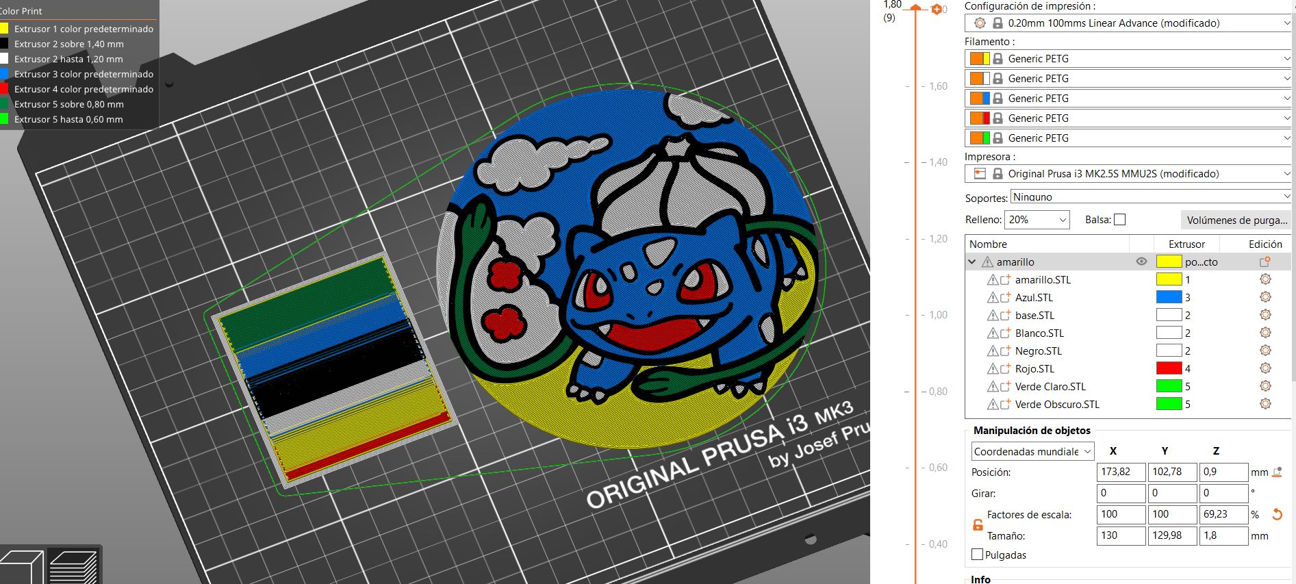 Bulbasaur Plate for Stained Glass Like Lamp by rayjizza | Download free ...