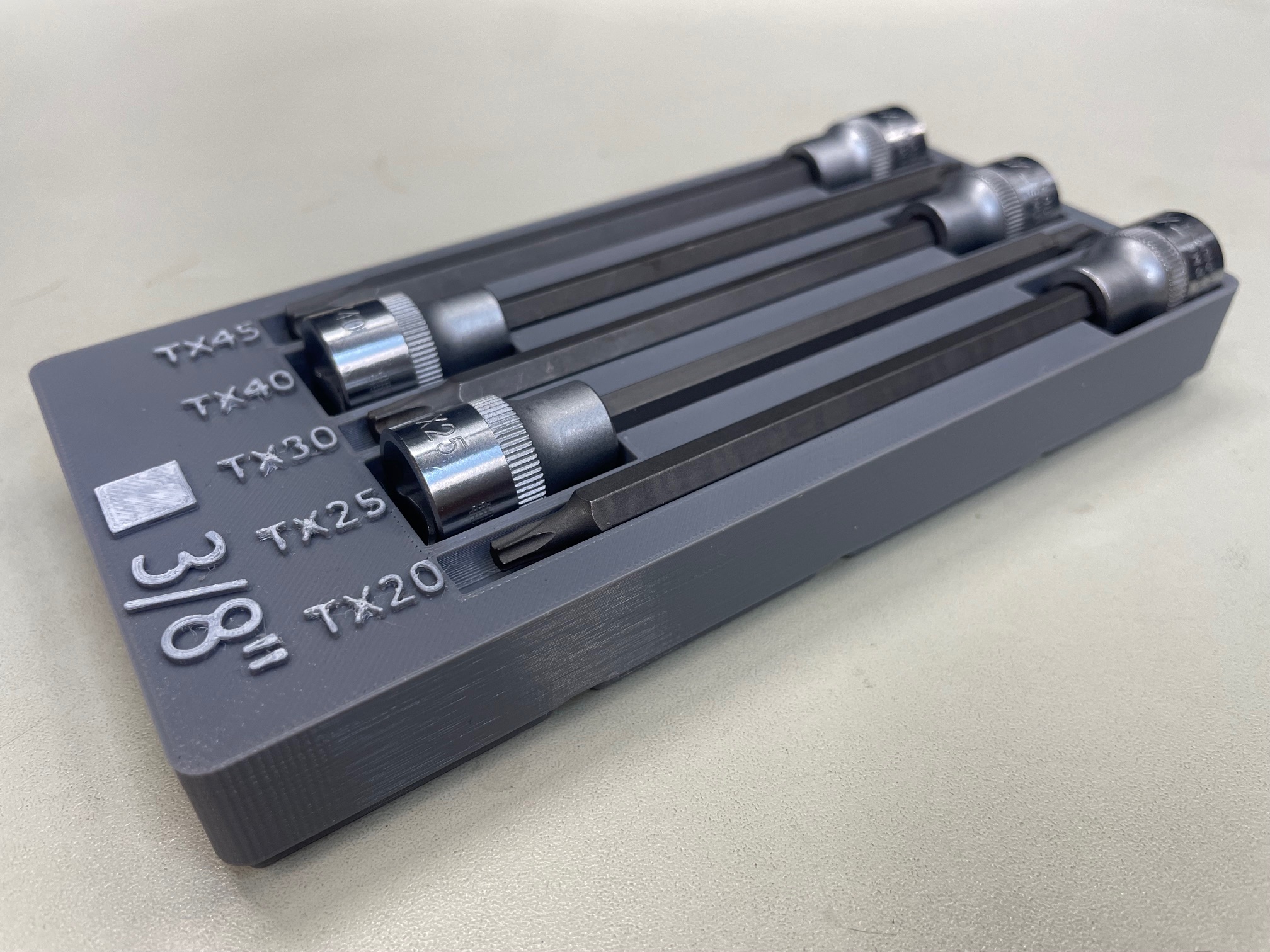 gridfinity bin socket torx holder by Richard Schalander | Download free ...