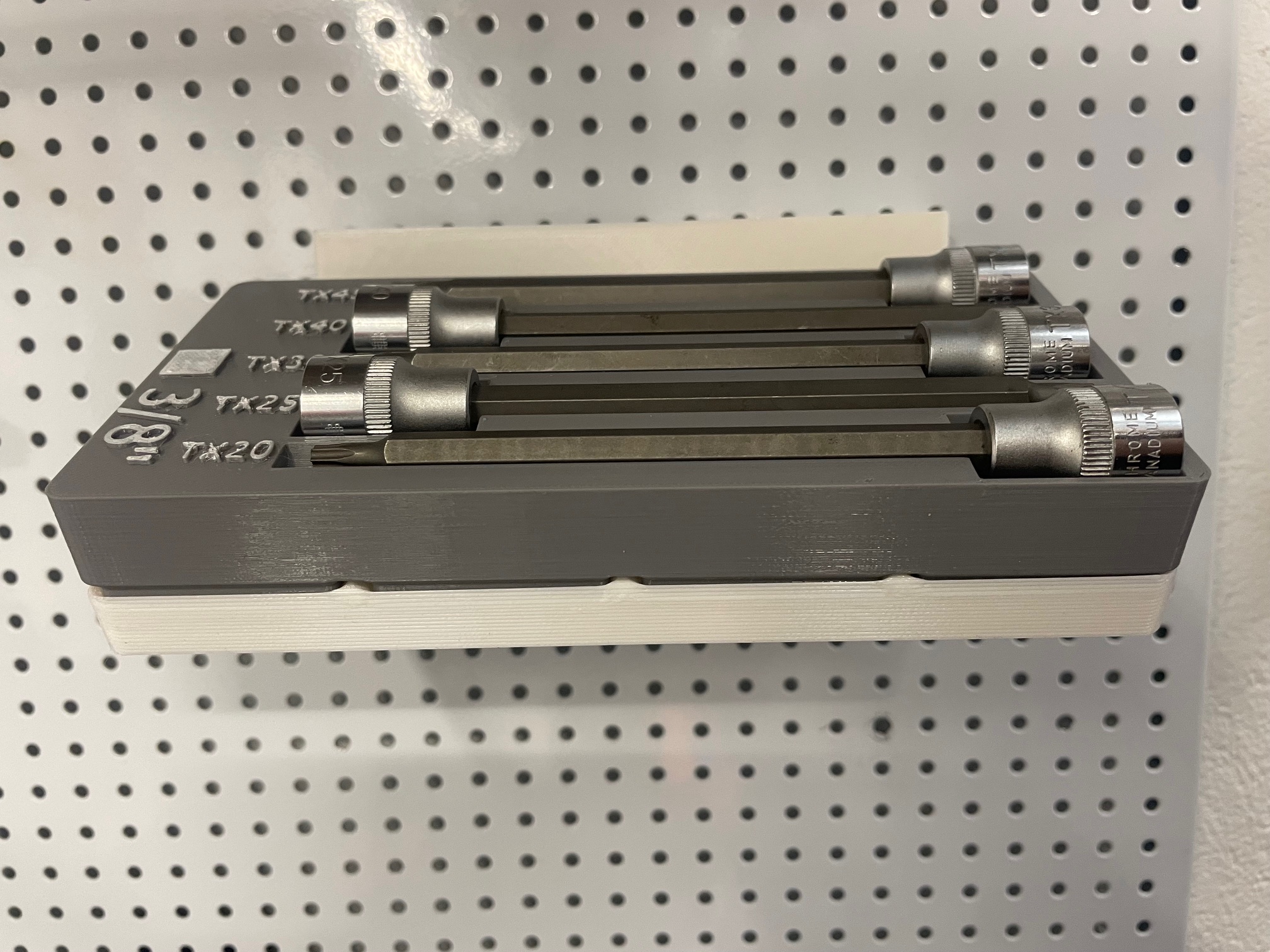 gridfinity bin socket torx holder by Richard Schalander | Download free ...