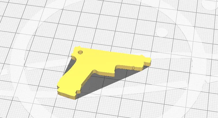 Glock 17 Keychain by David Humphrey | Download free STL model ...