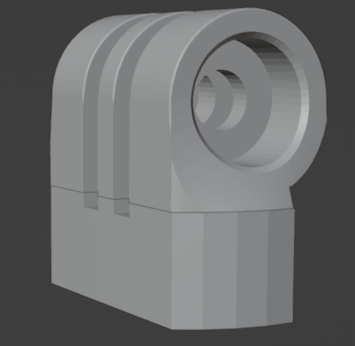 GoPro Mount Base FOR WIDE angles (import this into your GoPro Mount ...