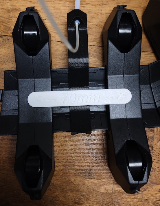 MMU3 Spool Holder spacer (60mm and 70mm widths) by REMLURELMI ...