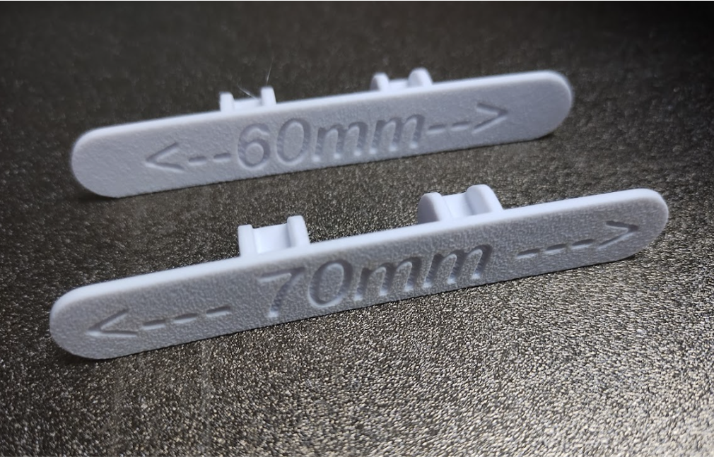 MMU3 Spool Holder spacer (60mm and 70mm widths) by REMLURELMI ...