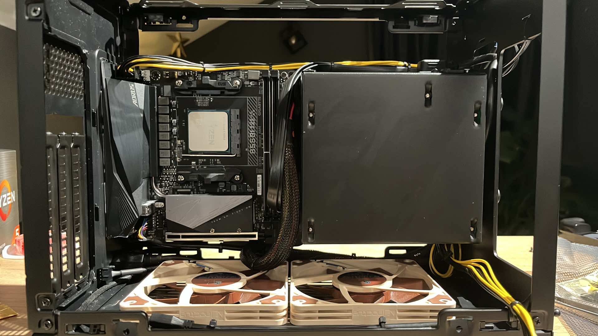 Cooler Master NR200P v2 atx psu hanger by peel | Download free STL ...