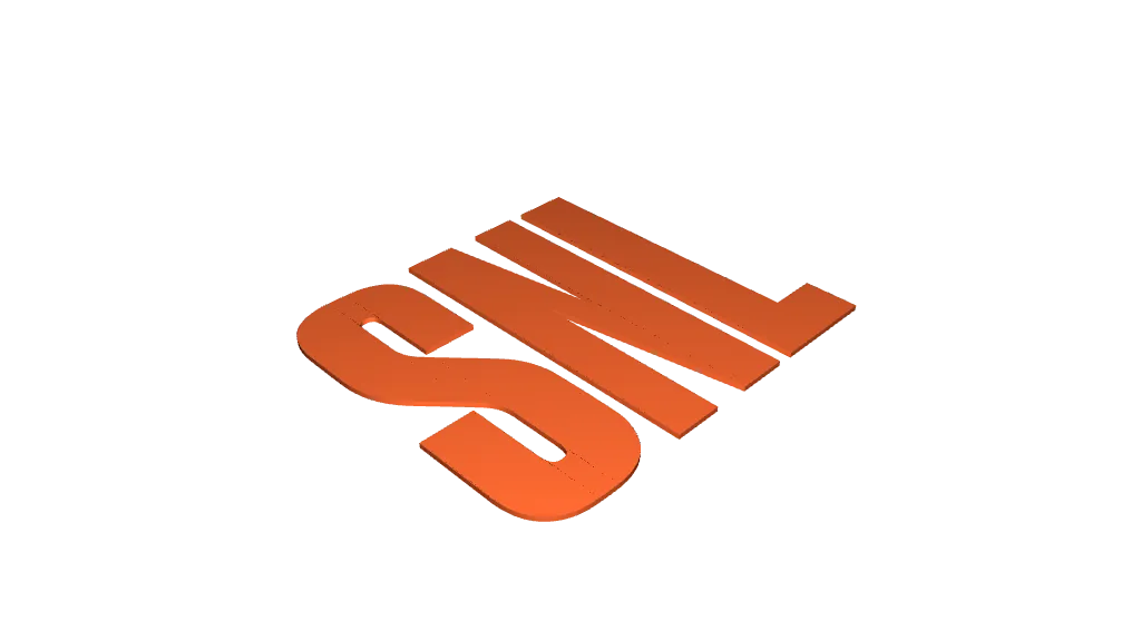 SNL logo by Josh Clos | Download free STL model | Printables.com