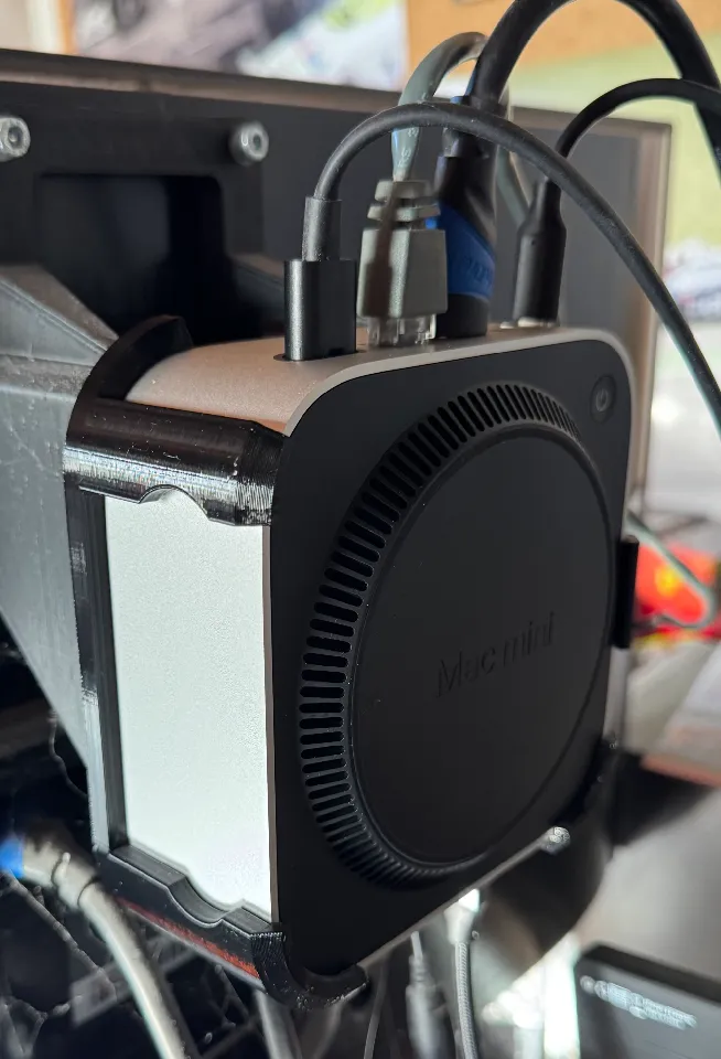 mac mini 2024 vesa mounter remixed by Udo2017 | Download free STL model ...