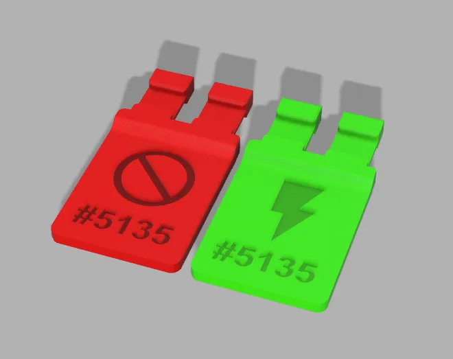 Battery indicator for frc battery by Black Unicorns #5135 | Download ...