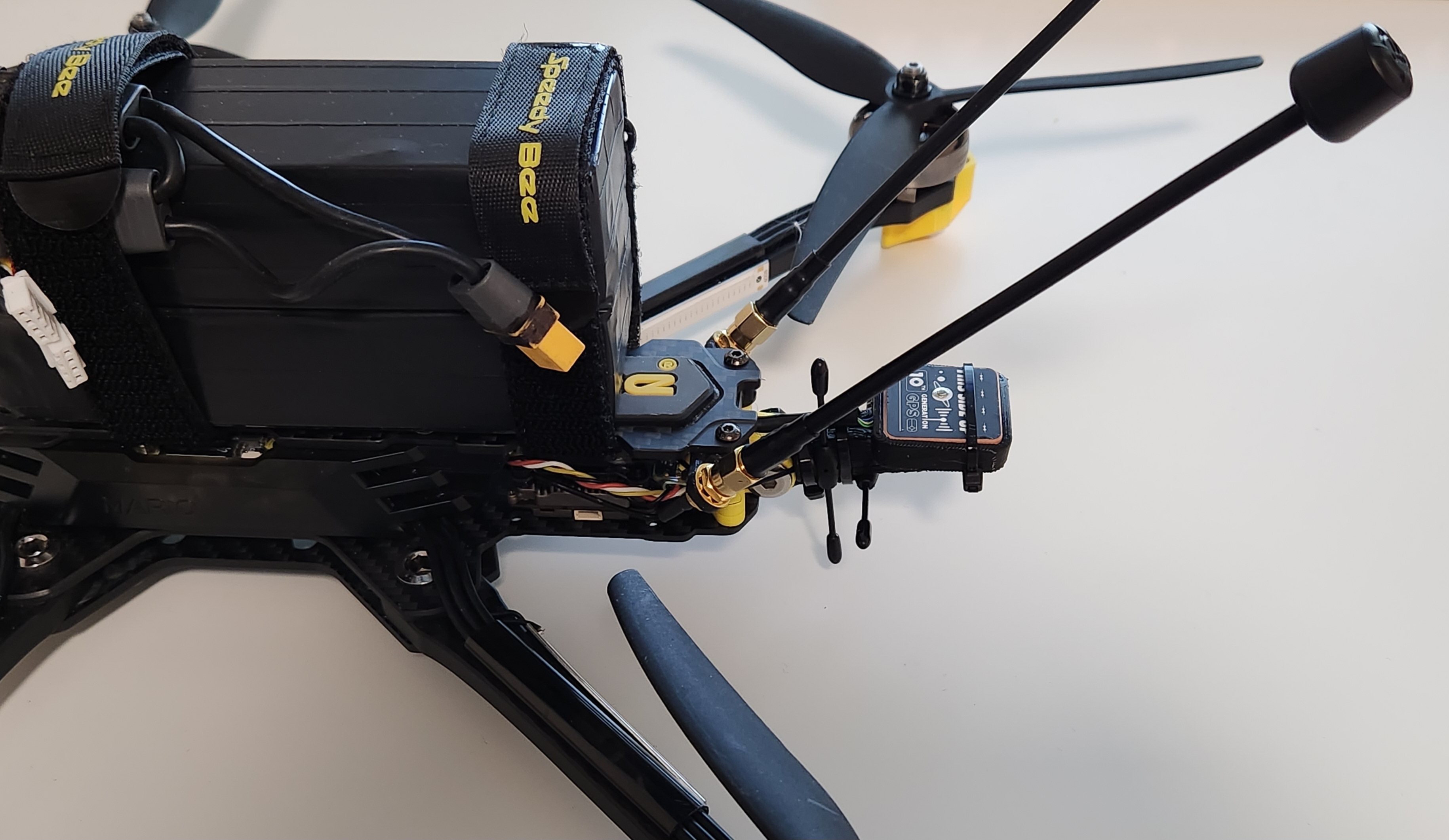 Extended GPS mount for Speedybee mario fold 8 by SondreHetland ...