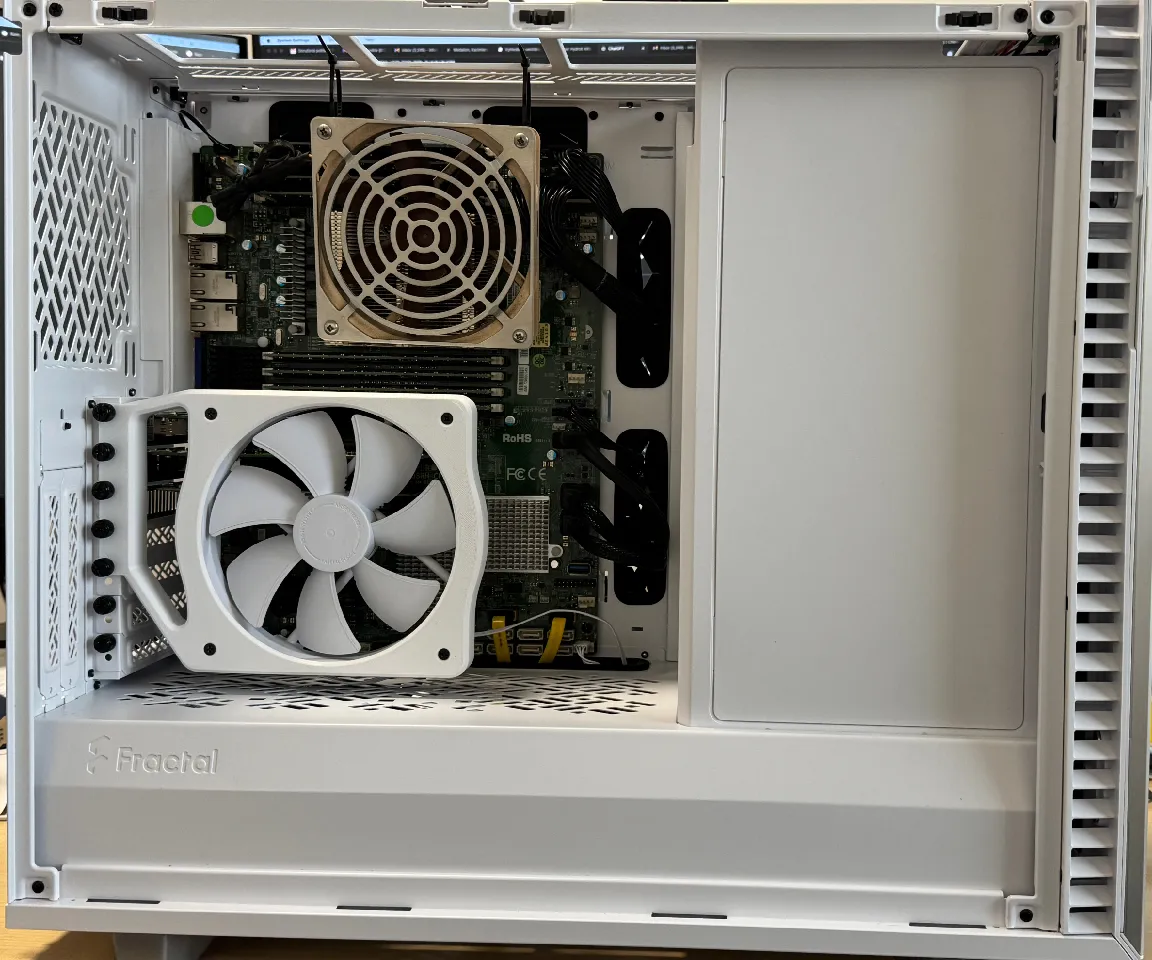 PCI bracket for 140mm FAN by Gustavo | Download free STL model ...