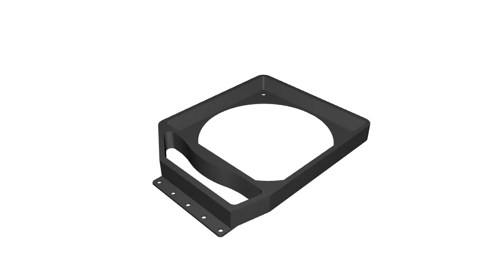 PCI bracket for 140mm FAN by Gustavo | Download free STL model ...