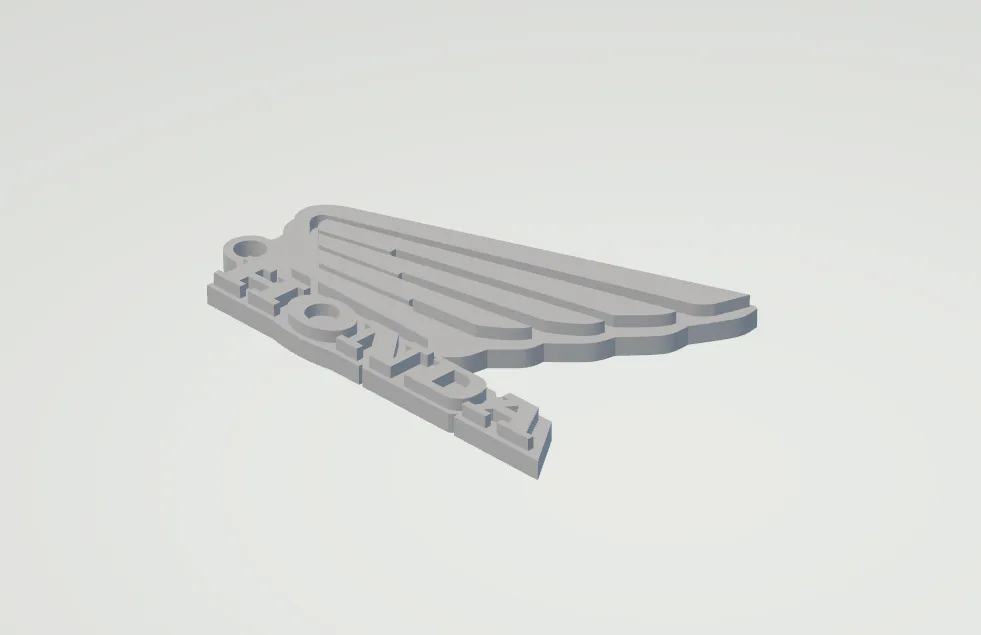 Honda Keychain by Francimor | Download free STL model | Printables.com