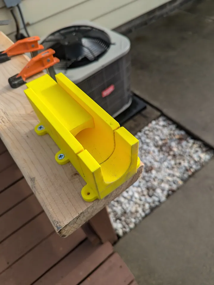 1.5" Plunger Tube Miter Box Jig by Nutty Mudman | Download free STL ...