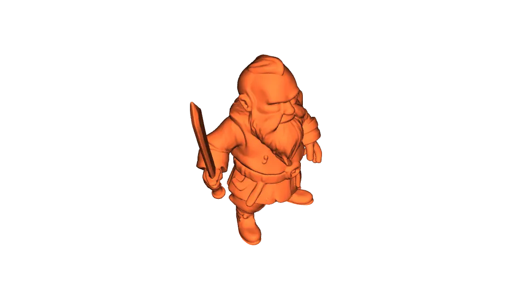 Dwarf #1 (FREE) by Astro-FREE-3D-Art | Download free STL model ...
