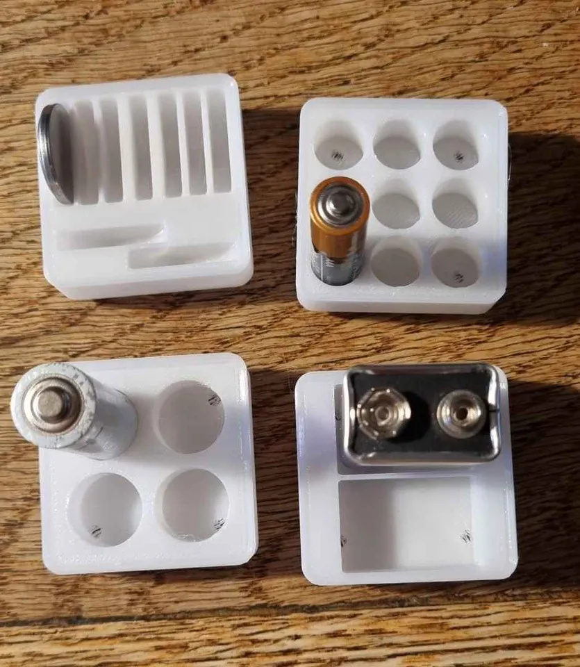 Gridfinity Battery holder by griko | Download free STL model ...