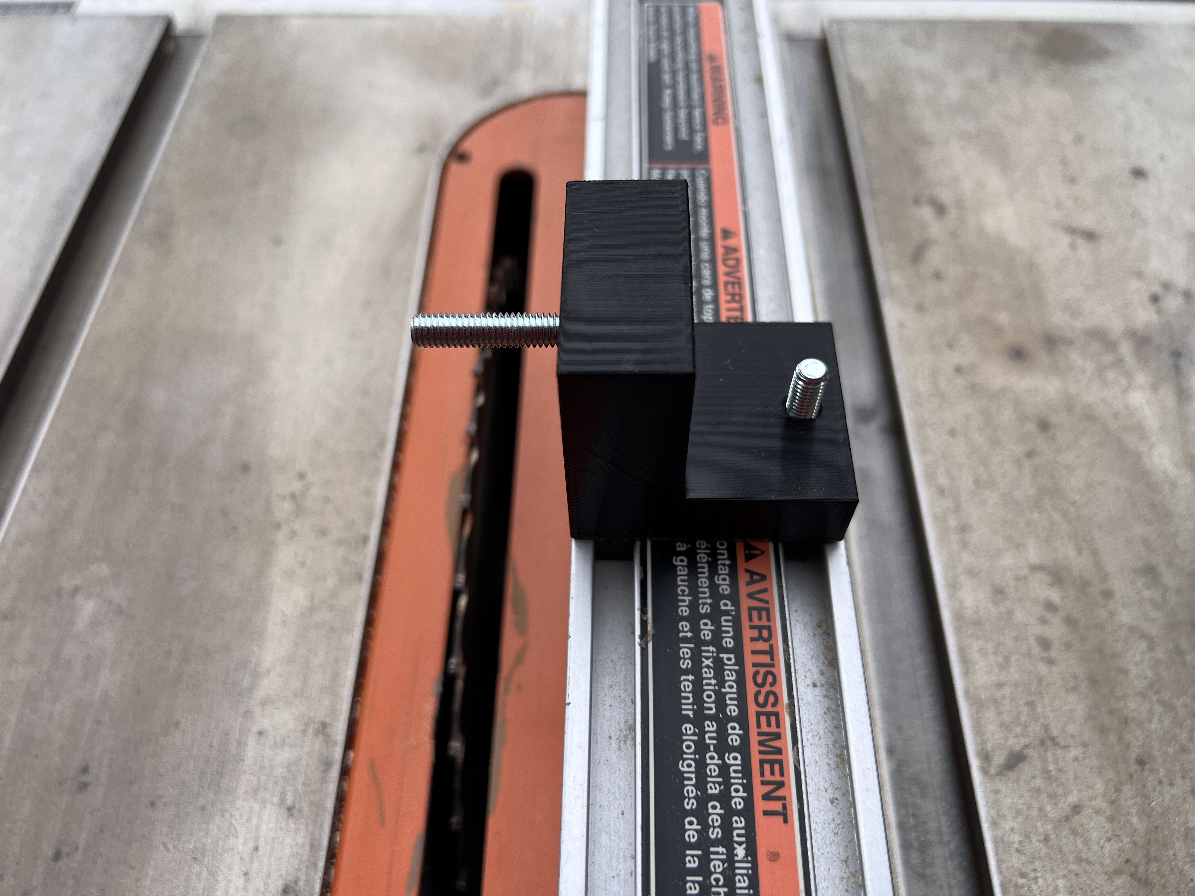 Table Saw Vertical Rail Holder-Rigid TS3650 for Featherboard and ...