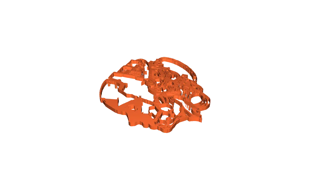 Cyborg stencil by Bernd Oschelda | Download free STL model | Printables.com