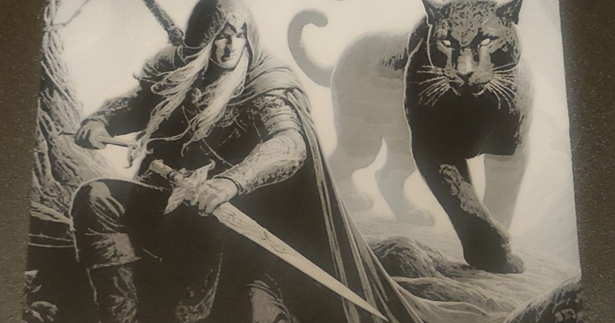 Drizzt Do'Urden Drow warrior from Forgotten Realms par Armak ...