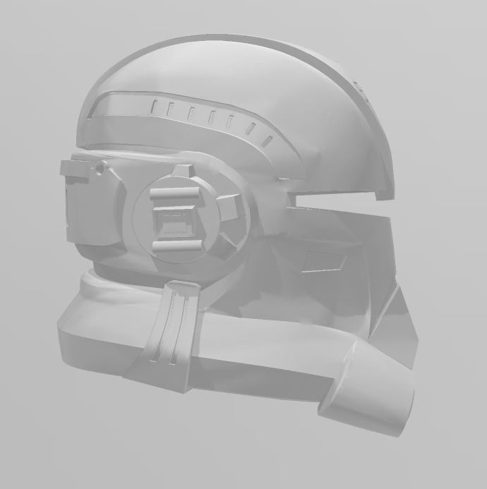 Echo Helmet Bad Batch Components MKII by Jace1969 | Download free STL ...